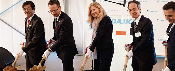 Ruszyła budowa fabryki Daikin w Polsce